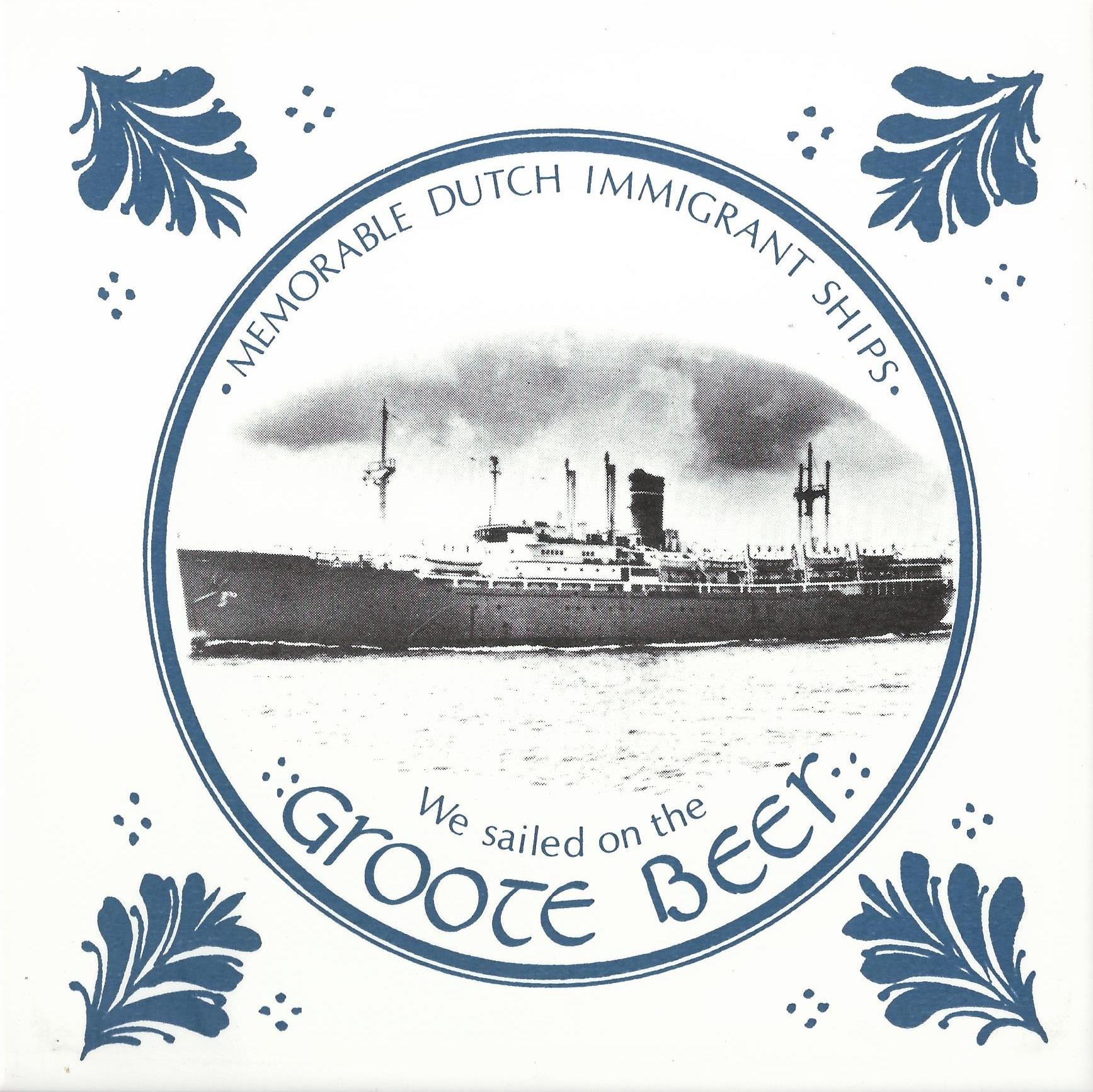 Emigrant Ships | Holland America Line tiles